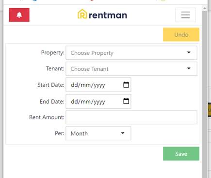 Tenants can loginto Rentman to see their rent, deposit, safety/EPC ...